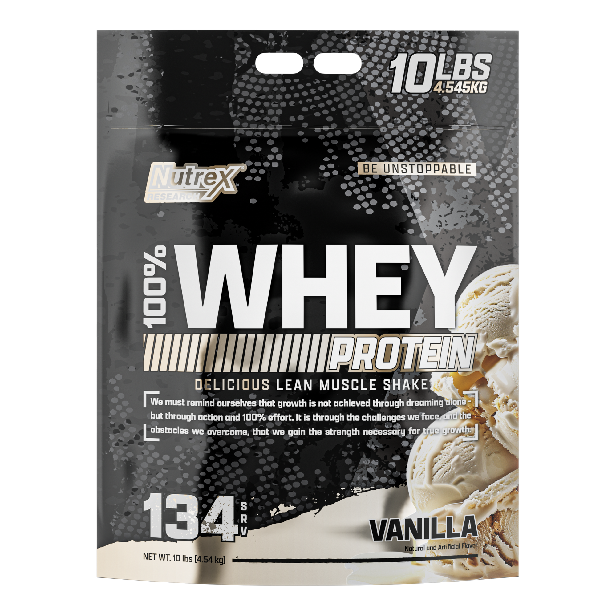 100% Whey - Premium Protein Powder to boost Muscle Growth & Recovery