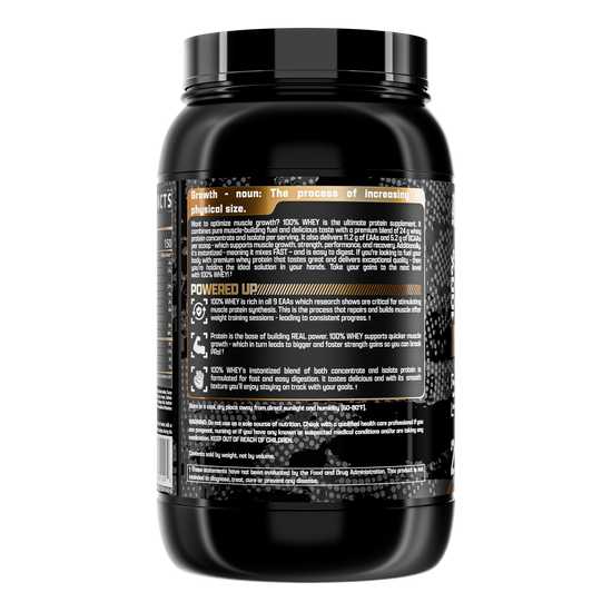 100% Premium Whey Protein Powder — Nutrex Research