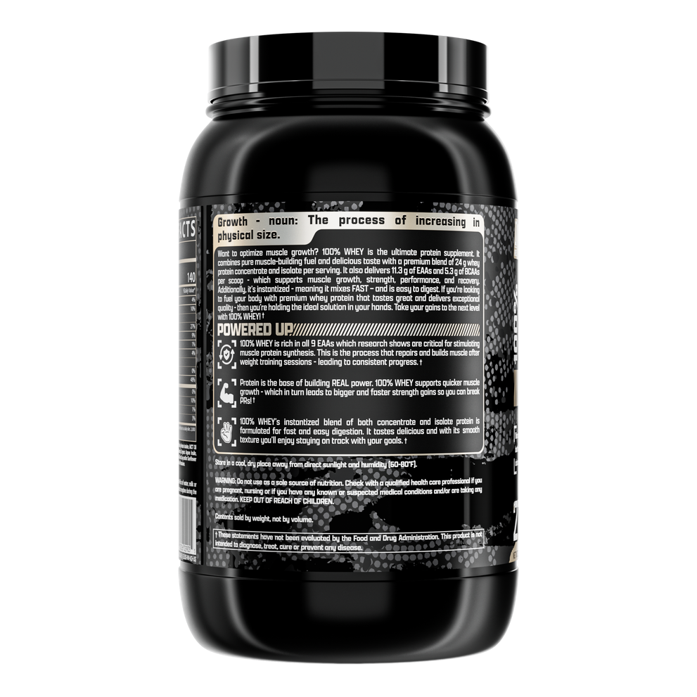 100% Premium Whey Protein Powder — Nutrex Research