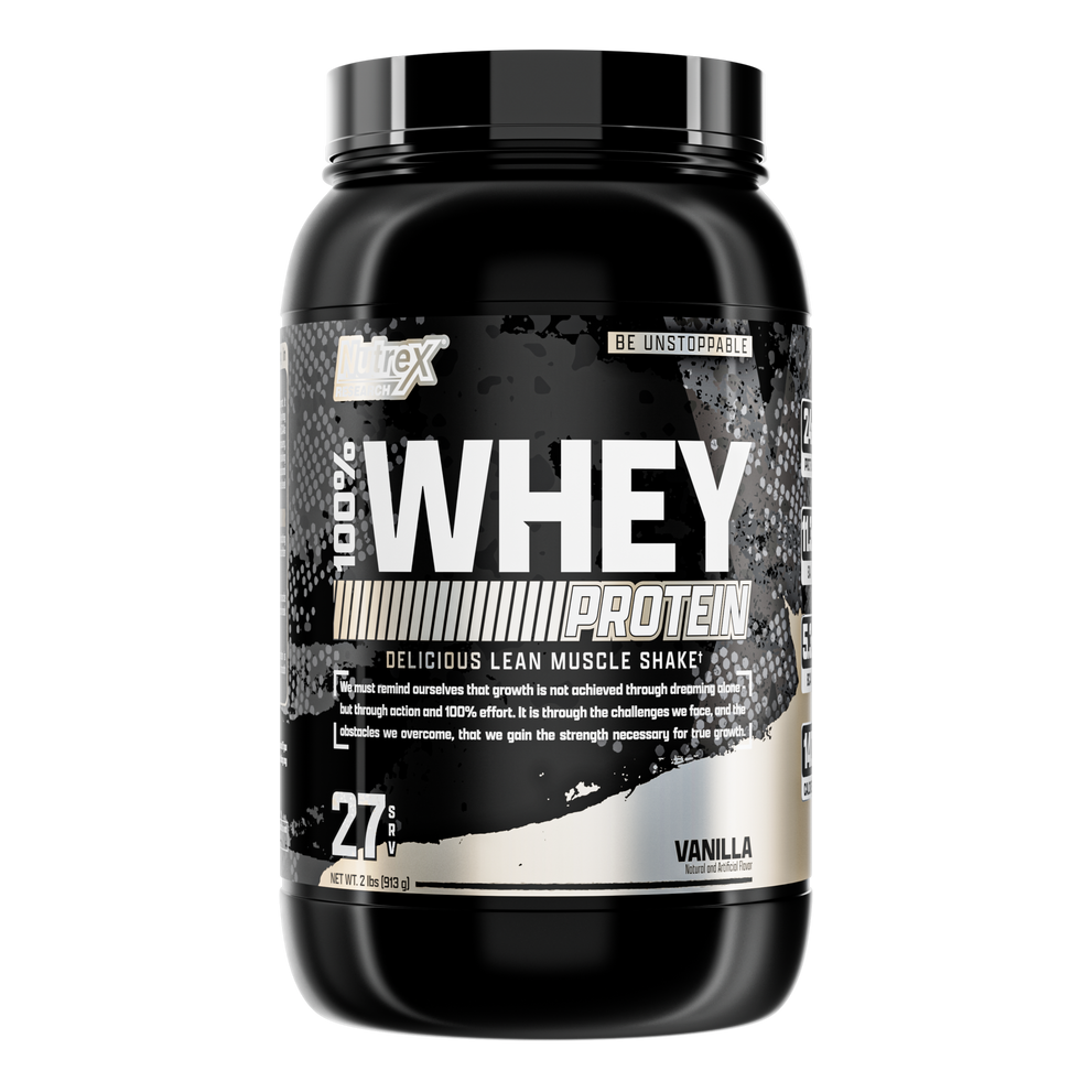 100% Premium Whey Protein Powder — Nutrex Research