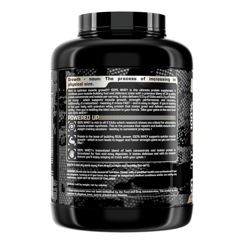 100% Premium Whey Protein Powder — Nutrex Research