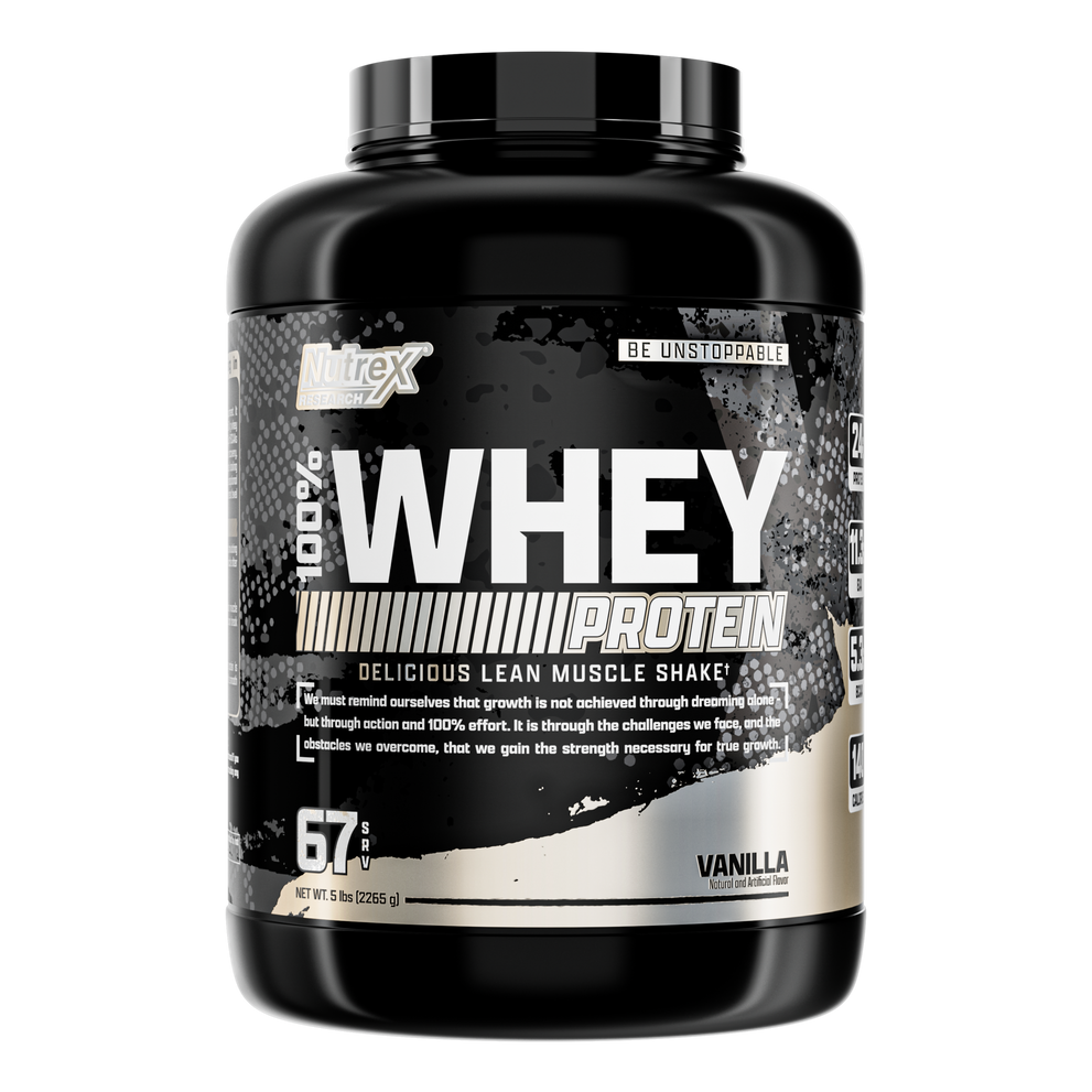 100% Premium Whey Protein Powder — Nutrex Research