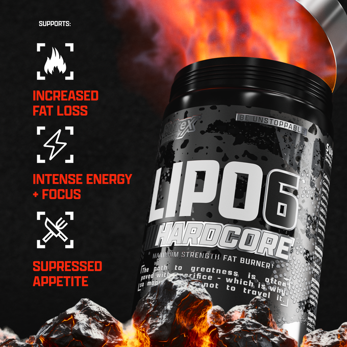 Lipo-6 Hardcore – Advanced Fat Burning Formula for Energy & Metabolism