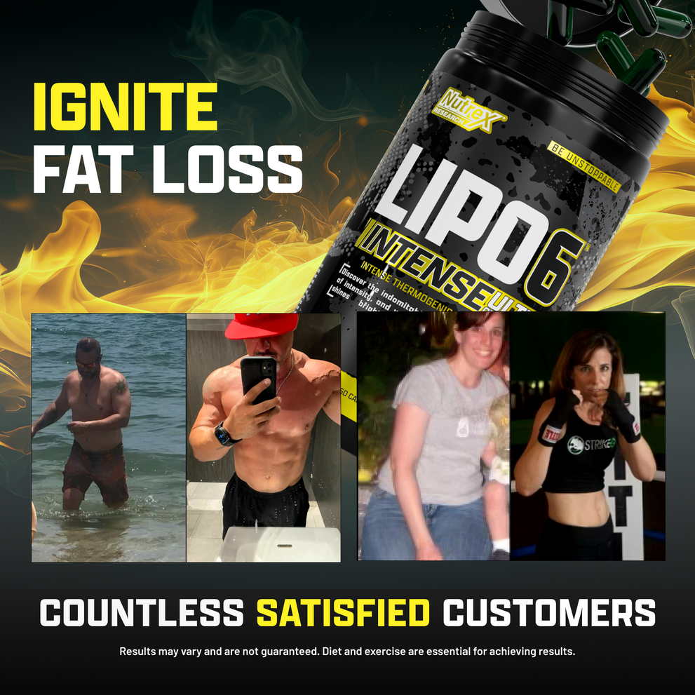 Lipo-6 Intense UC – Ultra-Concentrated Fat Burner for Extreme Results