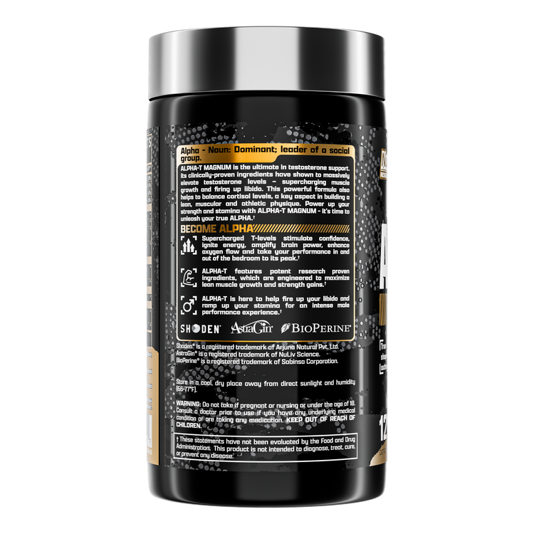 Alpha-T Magnum | Natural Booster, Men’s Vitality & Performance Support
