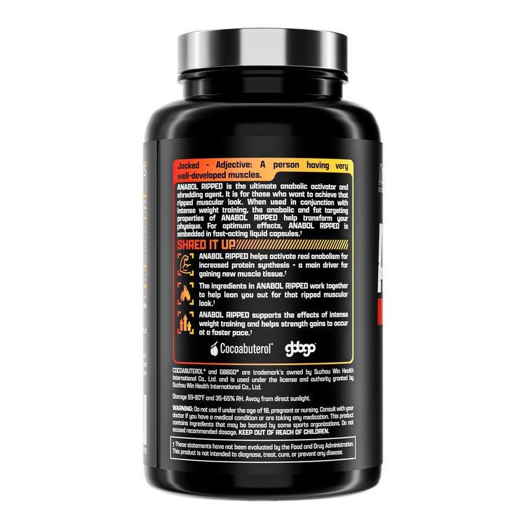 ABOL Ripped - Build Muscle & Burn Fat Quickly & Effectively