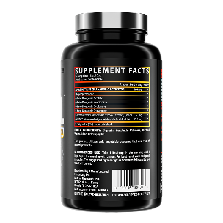 ABOL Ripped - Build Muscle & Burn Fat Quickly & Effectively