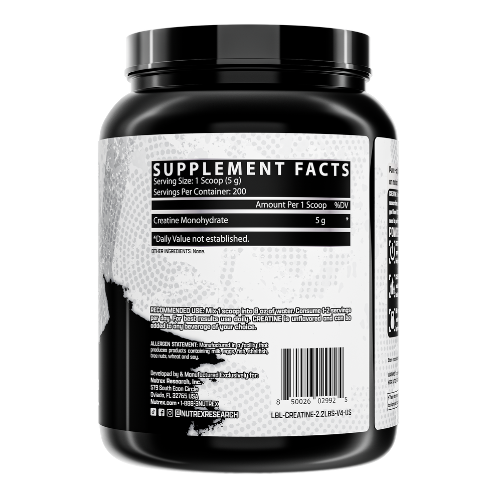 Creatine Monohydrate – Enhance Power, Endurance & Muscle Recovery