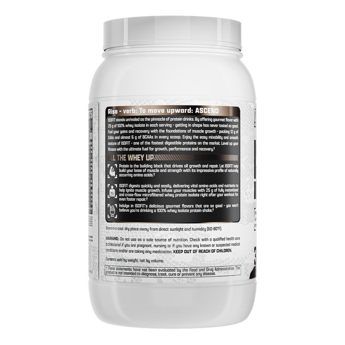 IsoFit 100% Whey Isolate Protein Powder — Nutrex Research