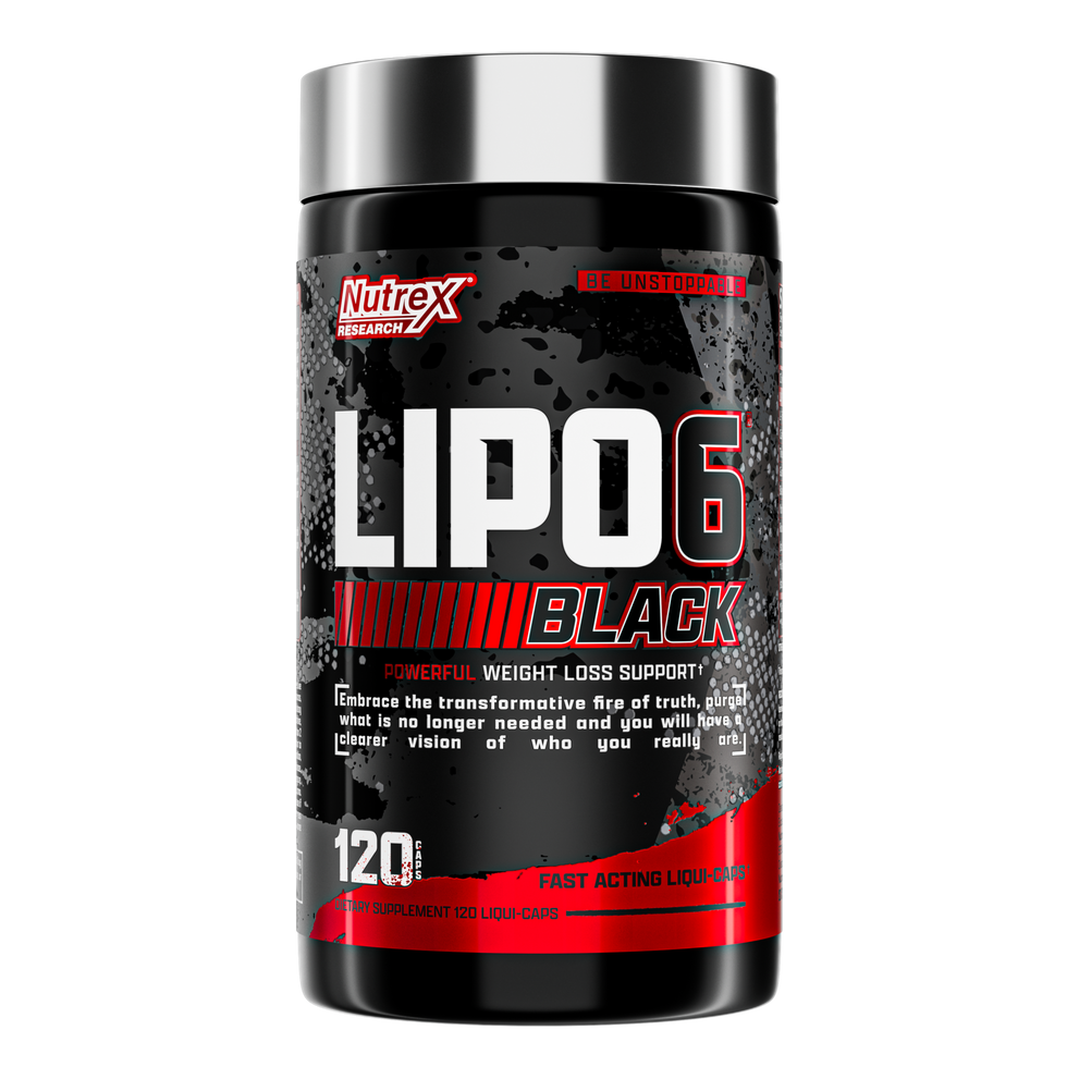 LIPO-6 BLACK – Powerful Fat Burner for Metabolism, Focus & Energy