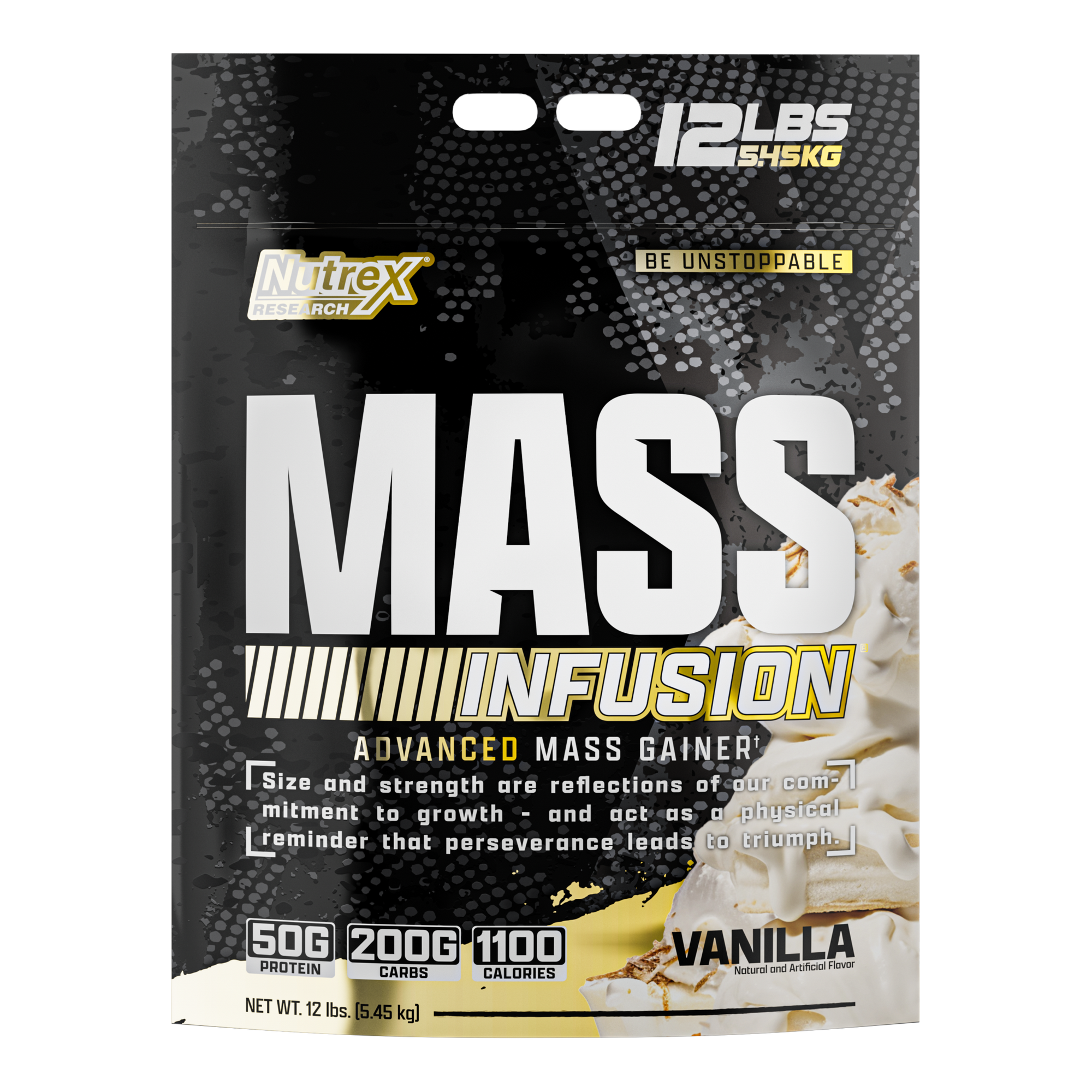 Mass Infusion - High-Calorie Protein Formula for Maximum Mass Gains