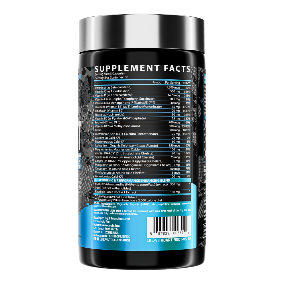 Vitadapt Multivitamin For Athletes — Nutrex Research